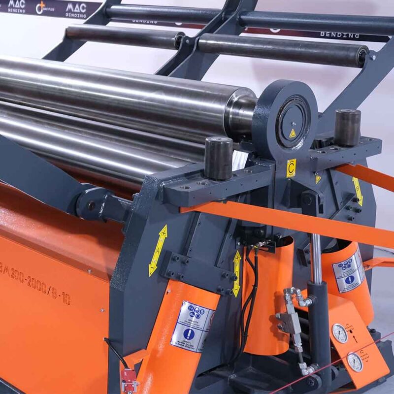 SBM-L 200X2100 HYDRAULIC 4-ROLL PLATE BENDING MACHINE - Mac Bending