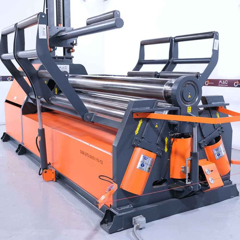 SBM-L 275X3100 HYDRAULIC 4-ROLL PLATE BENDING MACHINE - Mac Bending